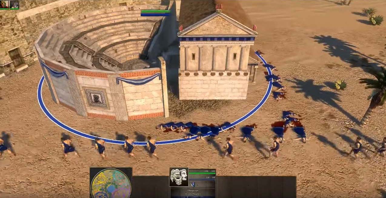 Greek Landscapes in Video Games